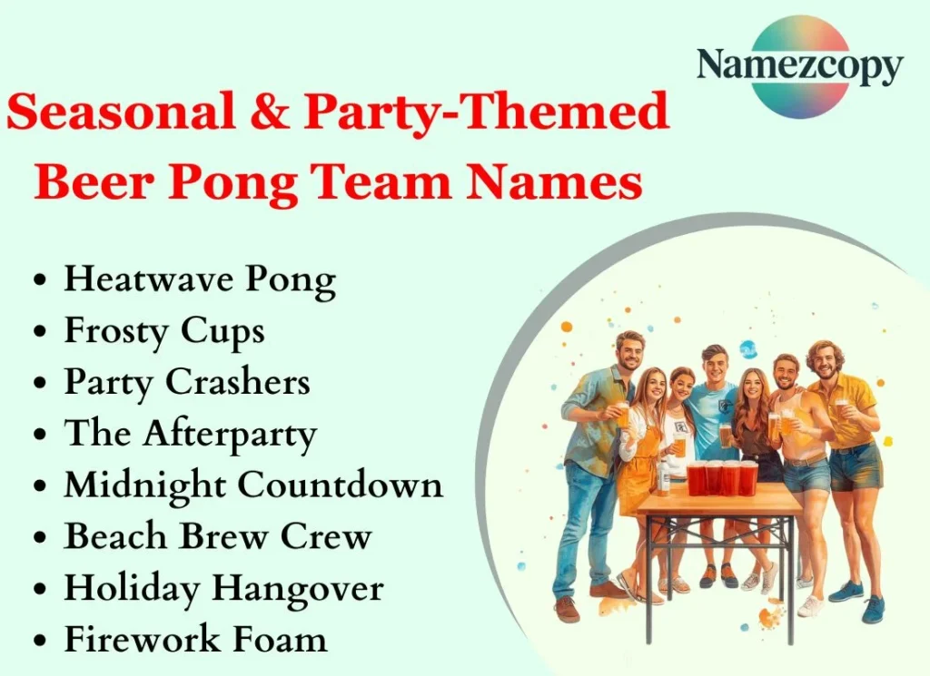 🍺 165+ Beer Pong Team Names That Dominate the Table (Ultimate 2026 ...